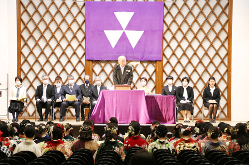 2022年度卒業式・修了式を開催 :: 同志社女子大学